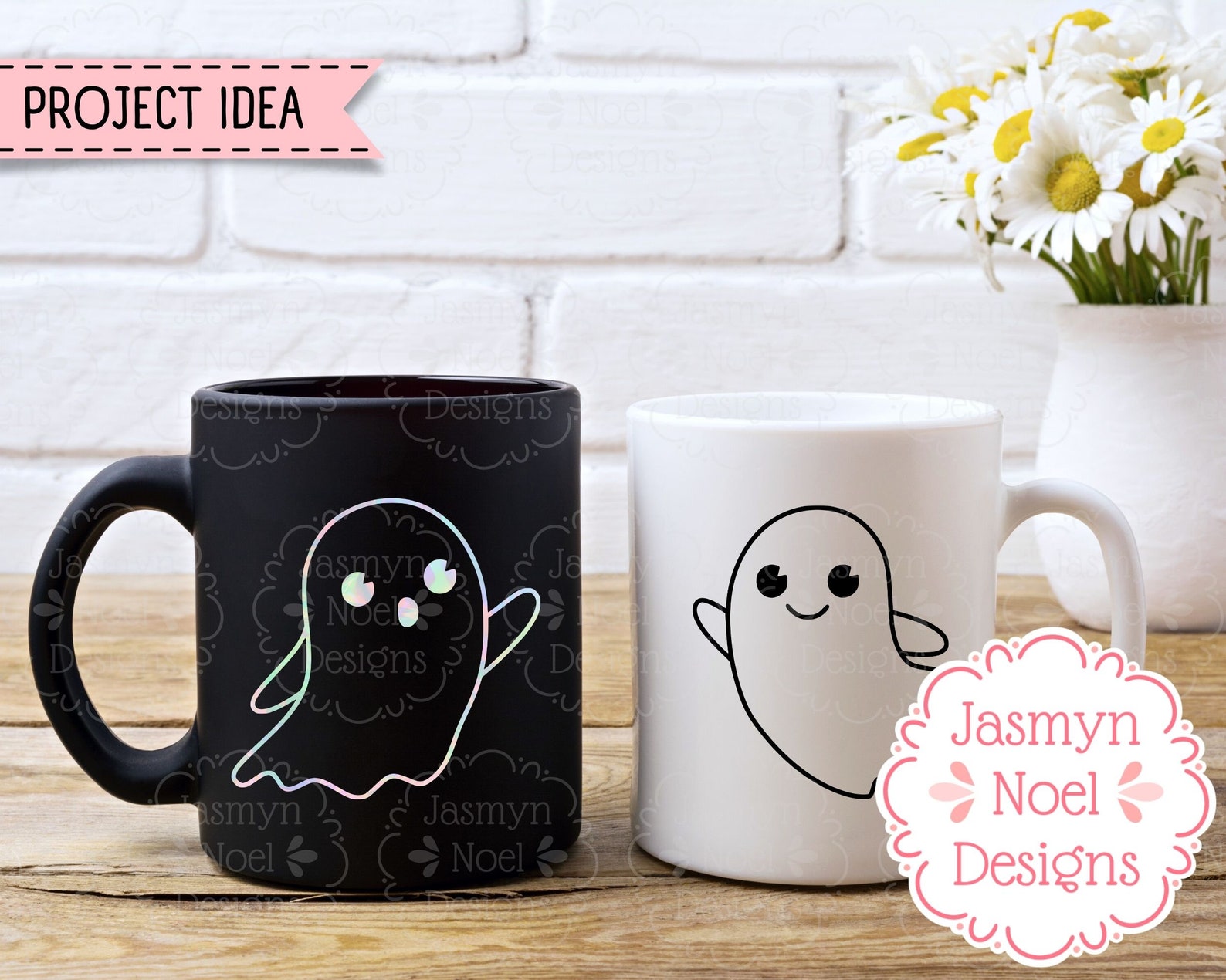 Cute Ghost SVG Halloween Bundle Boo SVG Cute Ghost Clipart - Etsy