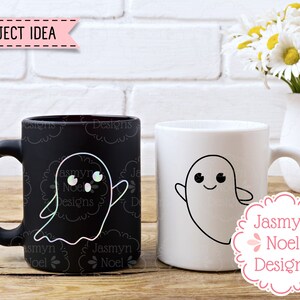Cute Ghost SVG Halloween Bundle Boo SVG Cute Ghost Clipart - Etsy
