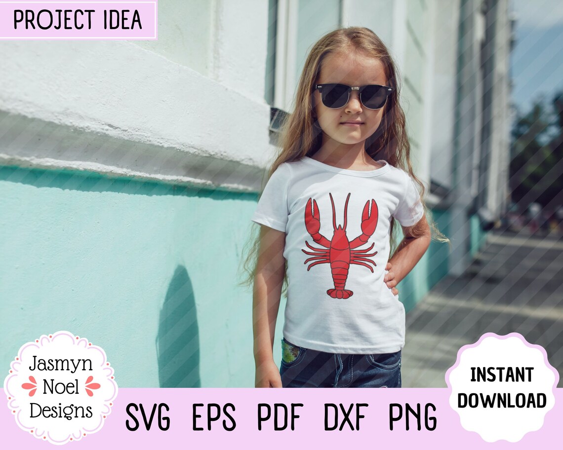 Crawfish SVG Crayfish PNG Crawdaddy Vector Crawdad - Etsy