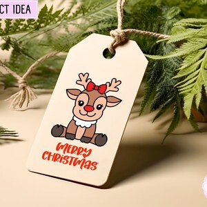 Rudolph Reindeer Christmas Bundle SVG, PNG, Clipart, Heat Press ...