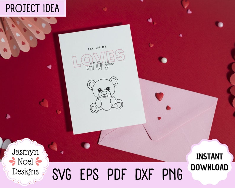 Cute Teddy Bear With A Heart Outline & Line Art SVG - Etsy