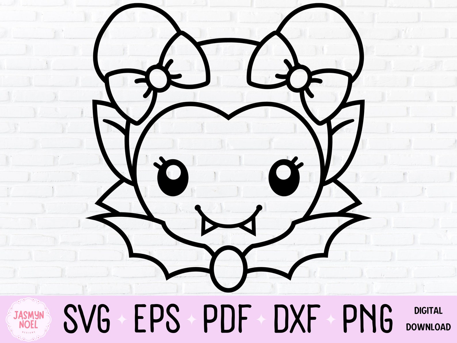 Vampire Girl Halloween Line Art SVG, PNG, Clipart, and Laser Cut File ...