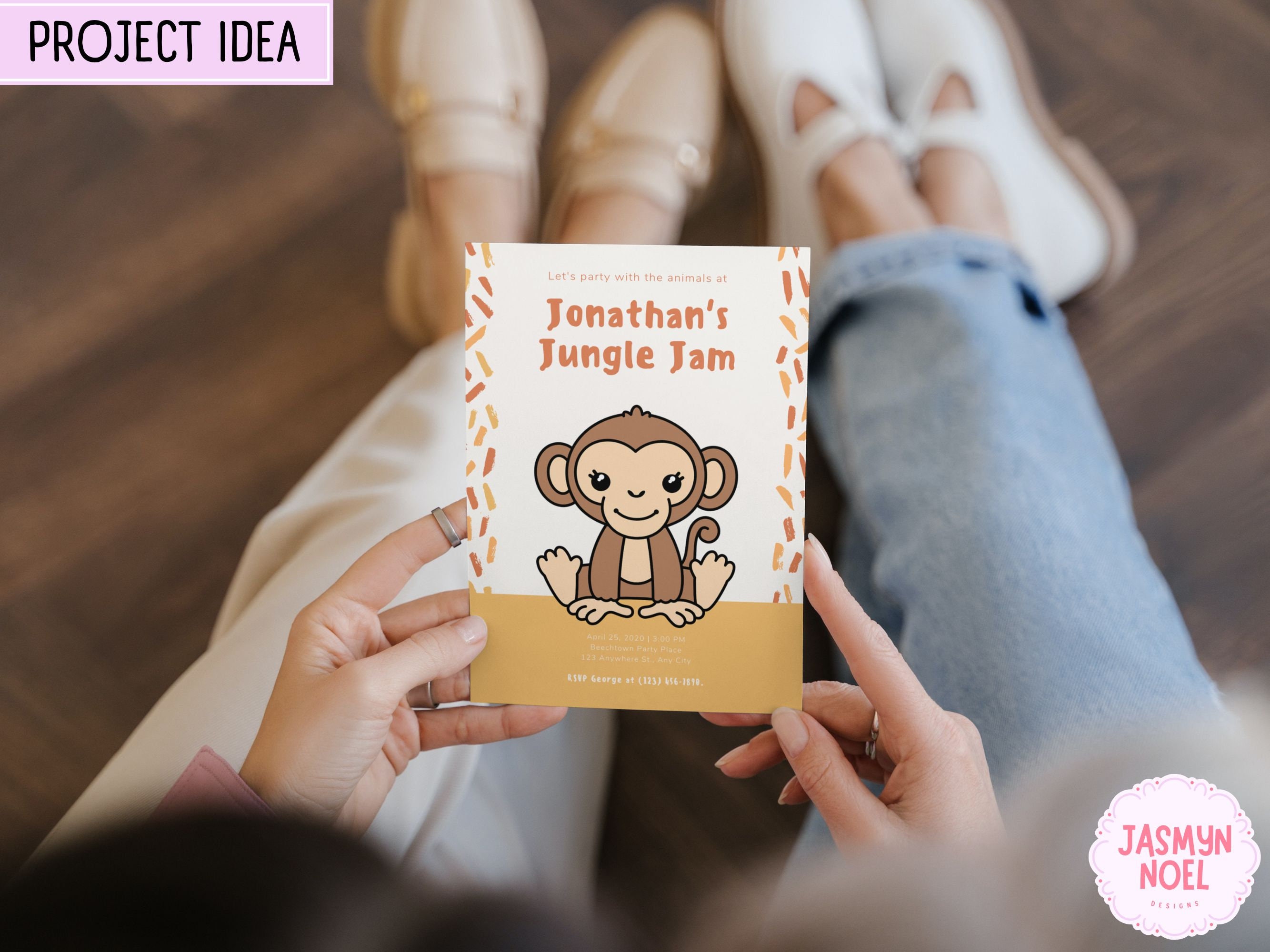 Cute Monkey SVG Cut File, Chimpanzee Clipart, Chimp PNG, Ape Vector ...