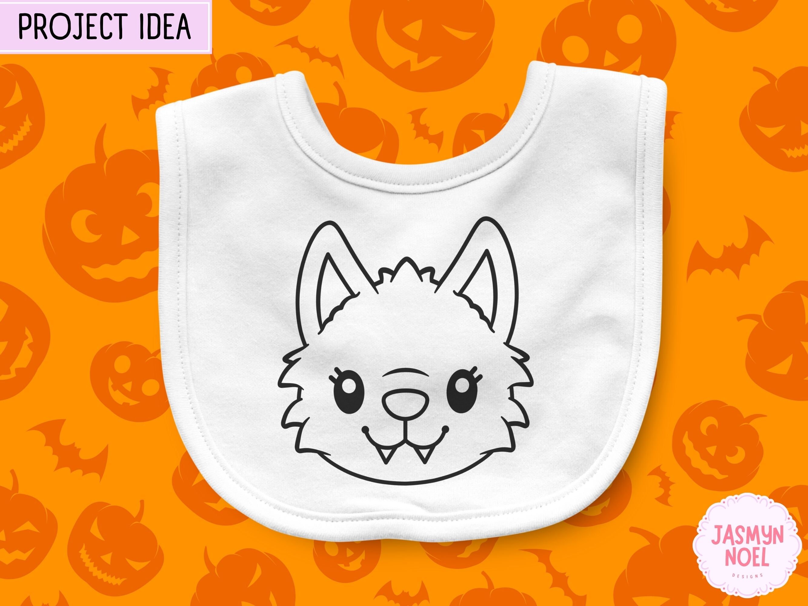 Werewolf Boy Line Art Halloween SVG, PNG, Clipart, and Laser Cut File ...