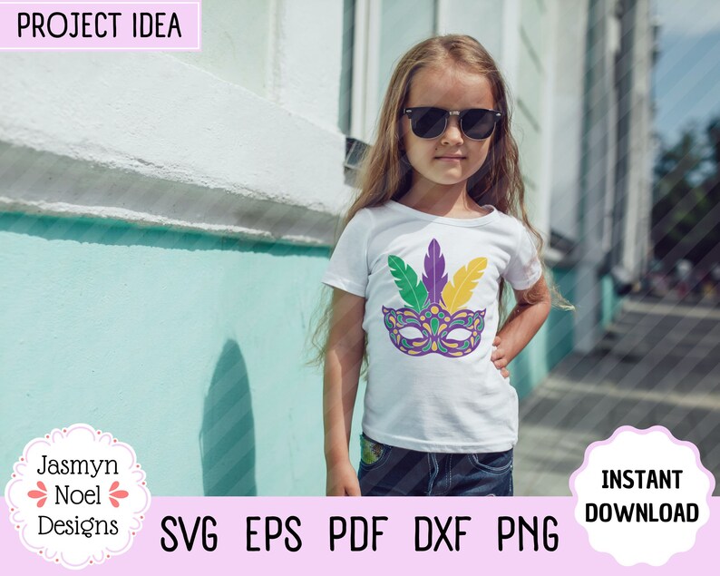 Mardi Gras Mask SVG for Fat Tuesday Festival Louisiana - Etsy