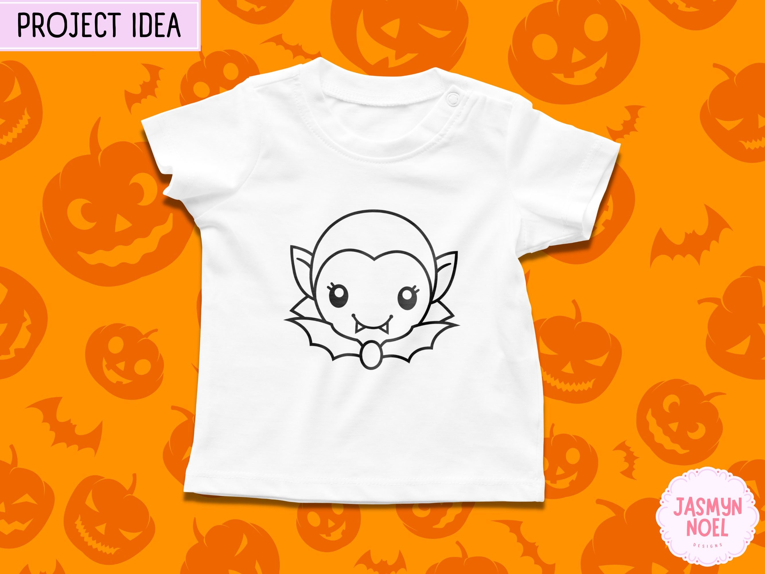 Vampire Boy Halloween Line Art SVG, PNG, Clipart, and Laser Cut File ...