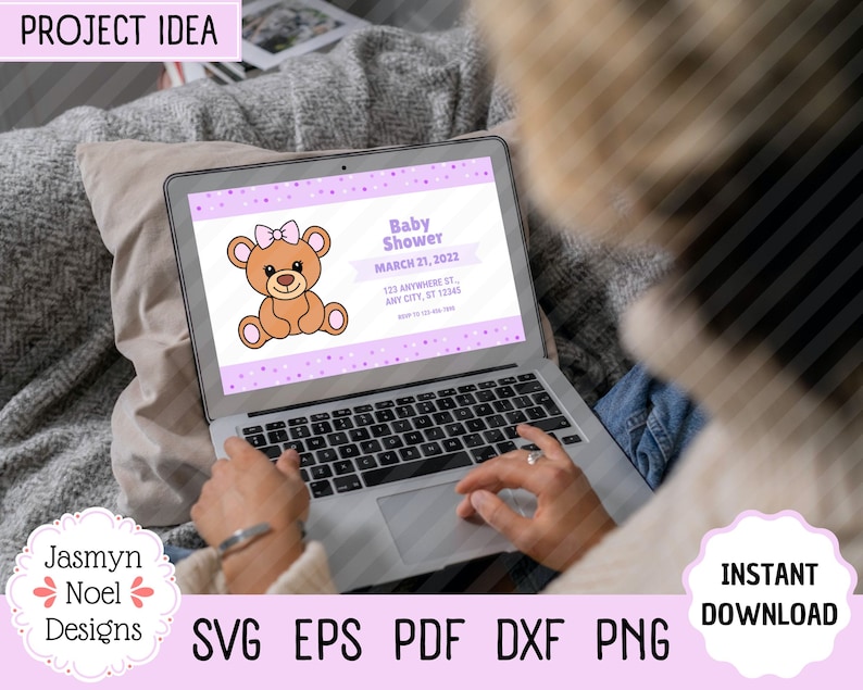 Cute Brown Girl Teddy Bear Pink Bow Clipart PNG DXF SVG Cut - Etsy