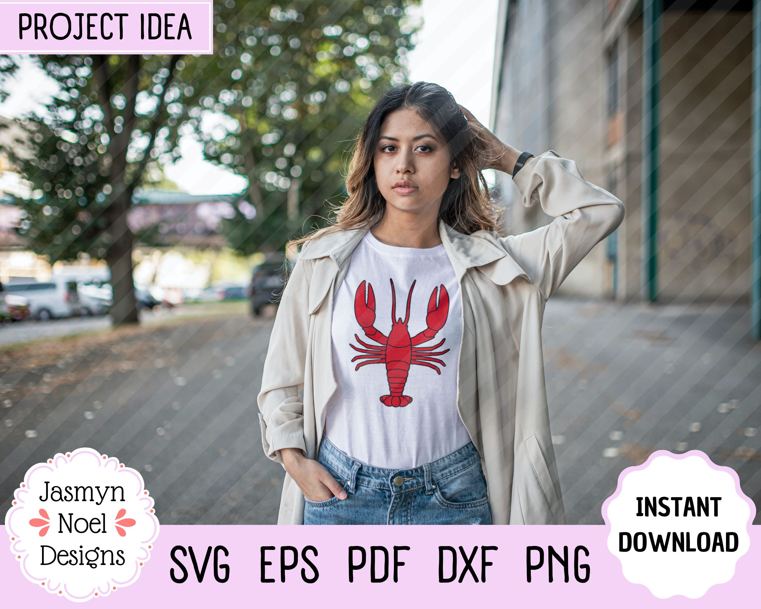 Crawfish SVG Crayfish PNG Crawdaddy Vector Crawdad - Etsy