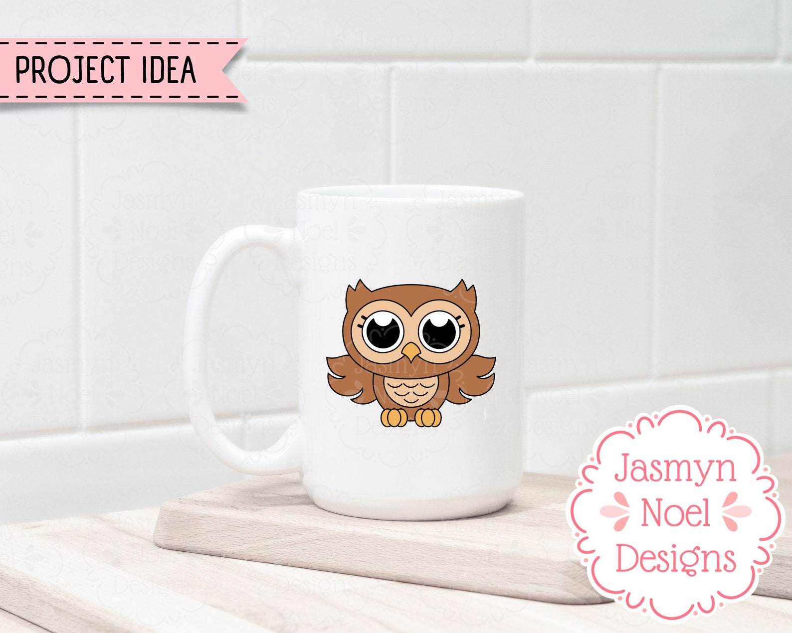 Cute Woodland Baby Night Owl SVG Clipart PNG & Laser Cut - Etsy