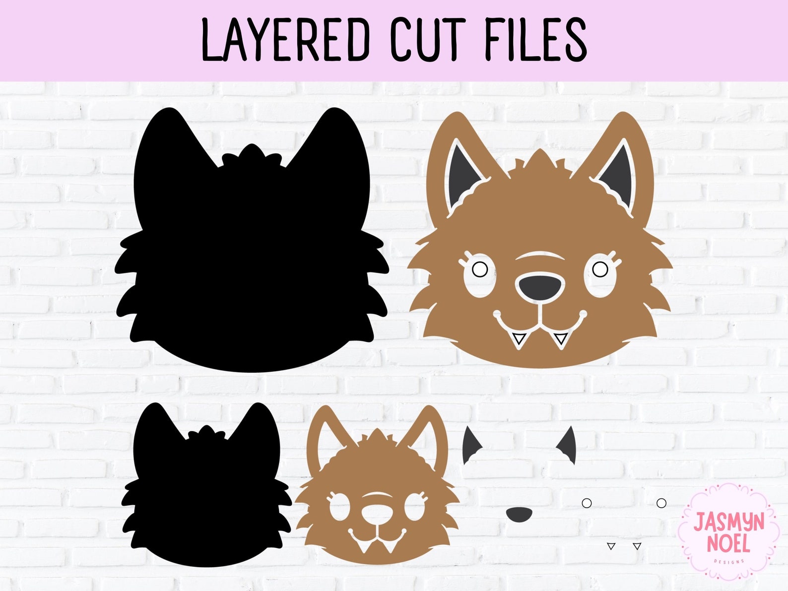 Werewolf Baby Boy Halloween SVG, PNG, Clipart, and Laser Cut File for ...