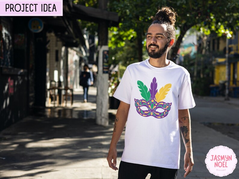 Mardi Gras Mask SVG for Fat Tuesday Festival, Louisiana Carnival, New ...