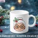 Cute Mrs Claus Face SVG With Holly | Festive Christmas Cut File for ...