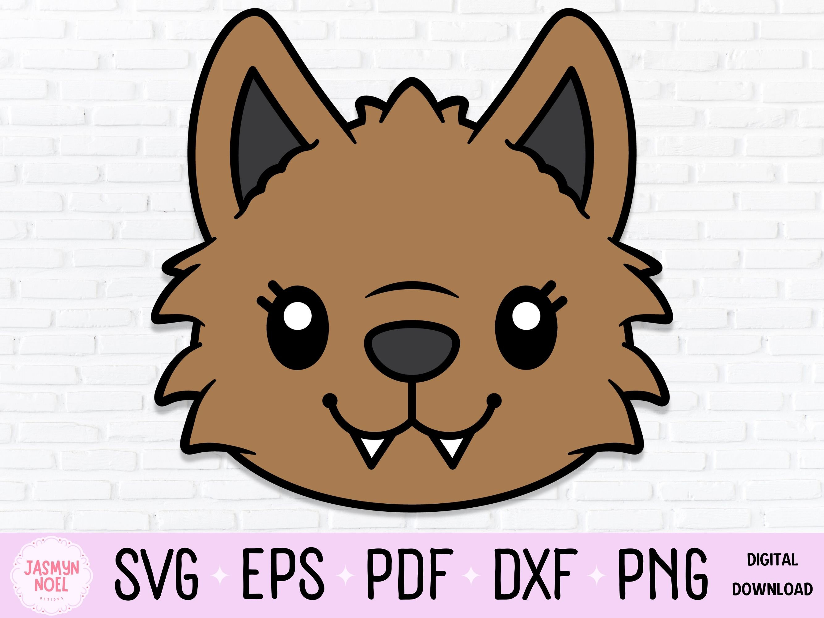 Werewolf Baby Boy Halloween SVG, PNG, Clipart, and Laser Cut File for ...