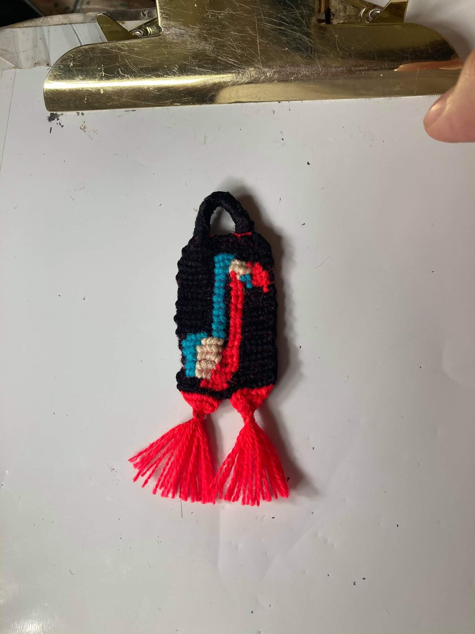 Braided Tik Tok Keychain - Etsy