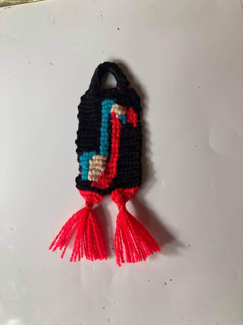 Braided Tik Tok Keychain - Etsy