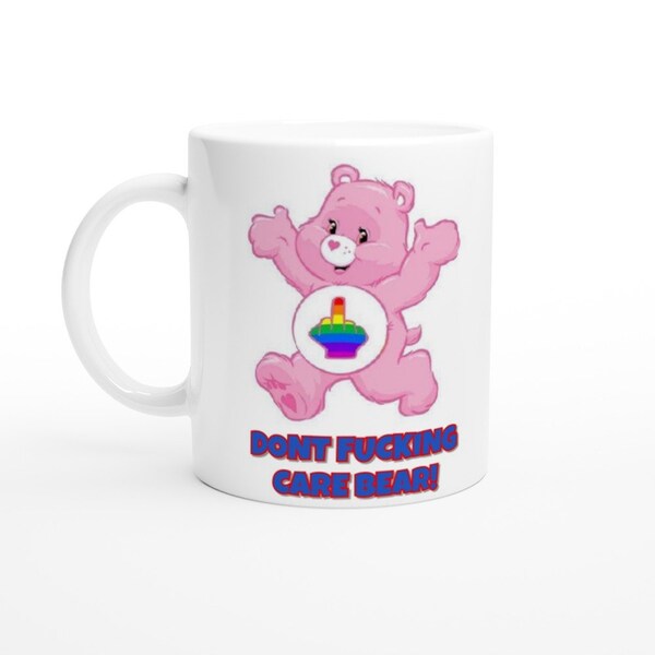 Rude Care Bear - Etsy