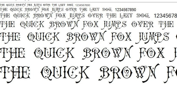 German Gothic Font Dafont