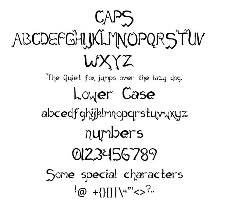 Comic Book Manga Handwriting Font TTF Procreate Font, Cricut Font ...