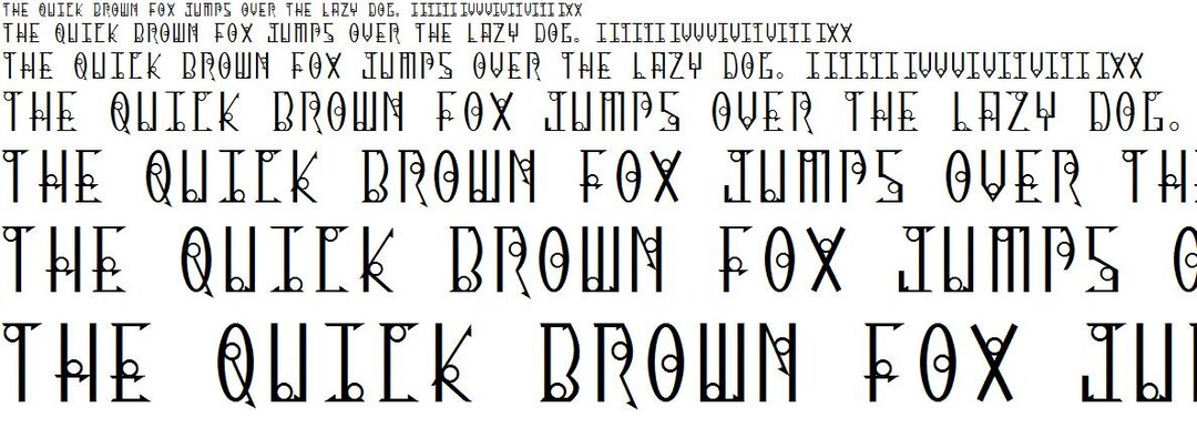 Fancy Printed True Type Font TTF | Procreate Font| Cricut Font | Canva ...