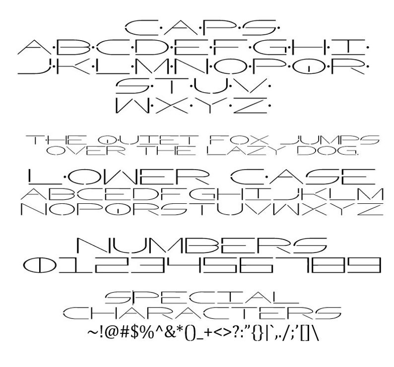 Alien Font TTF Procreate Font, Cricut Font, Windows Mac Compatible ...