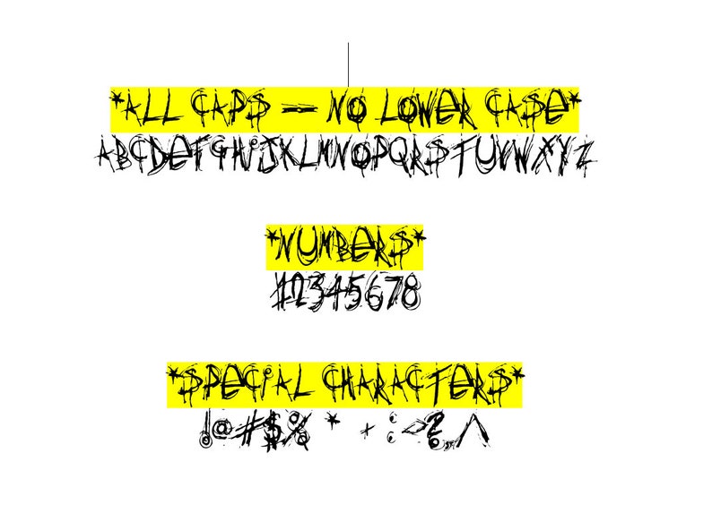 Blair Witch Procreate Font | Creepy Halloween TTF Windows & Mac ...