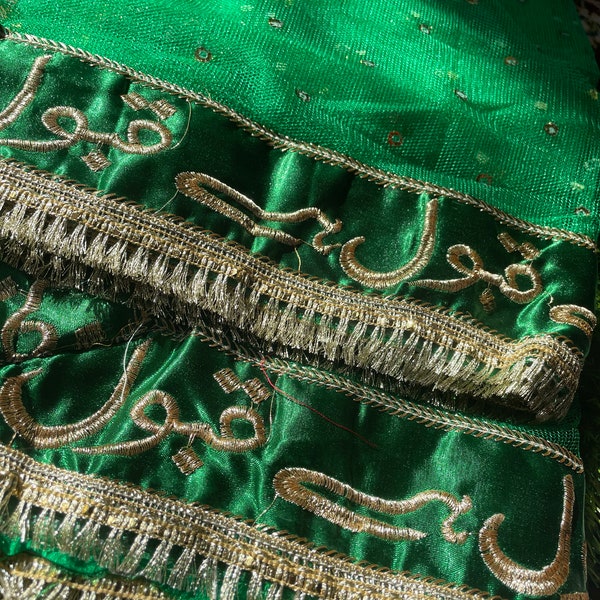 Green Nikkah Dupatta - Etsy