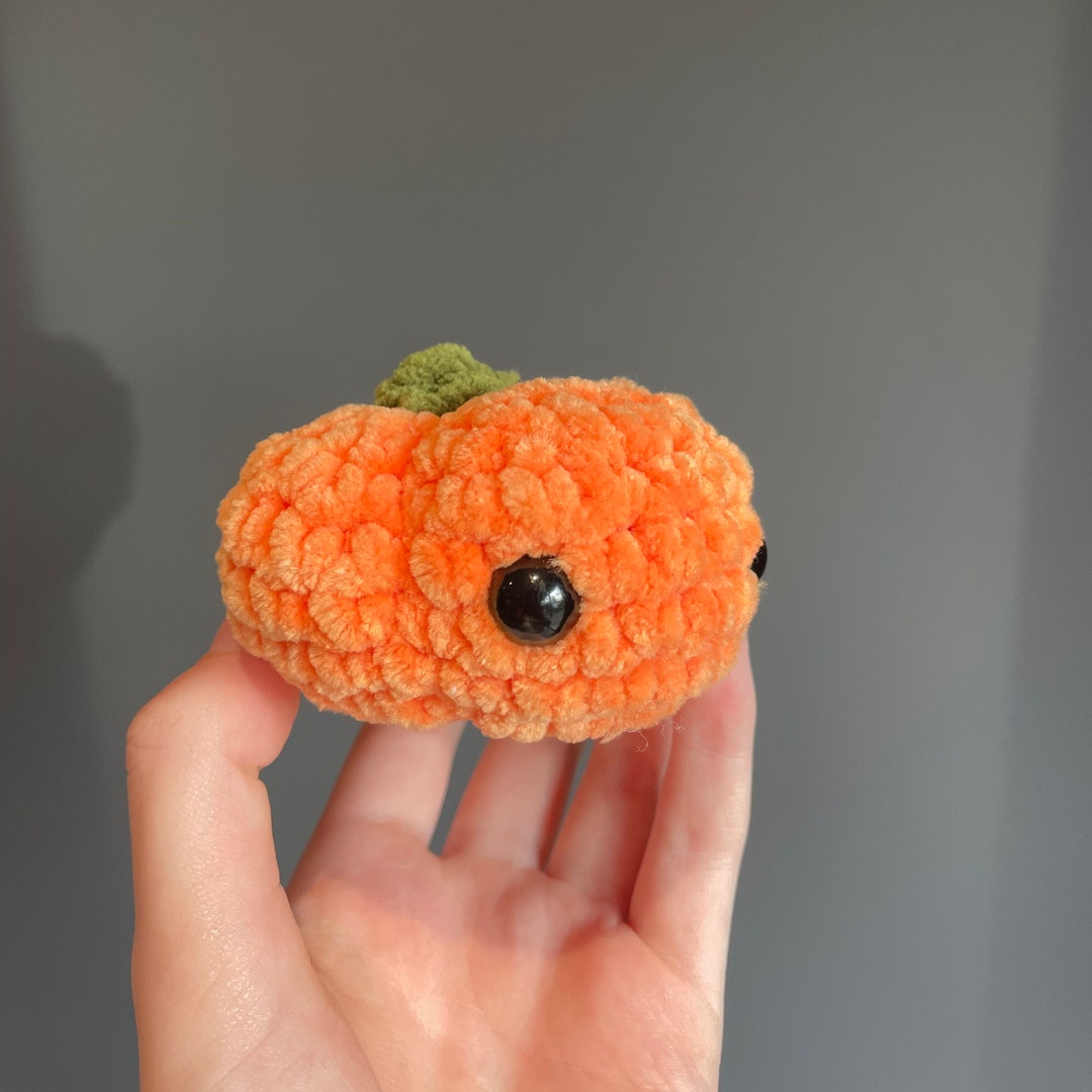 Pumpkin Soft Toy crochet halloween teddy decoration spooky - Etsy
