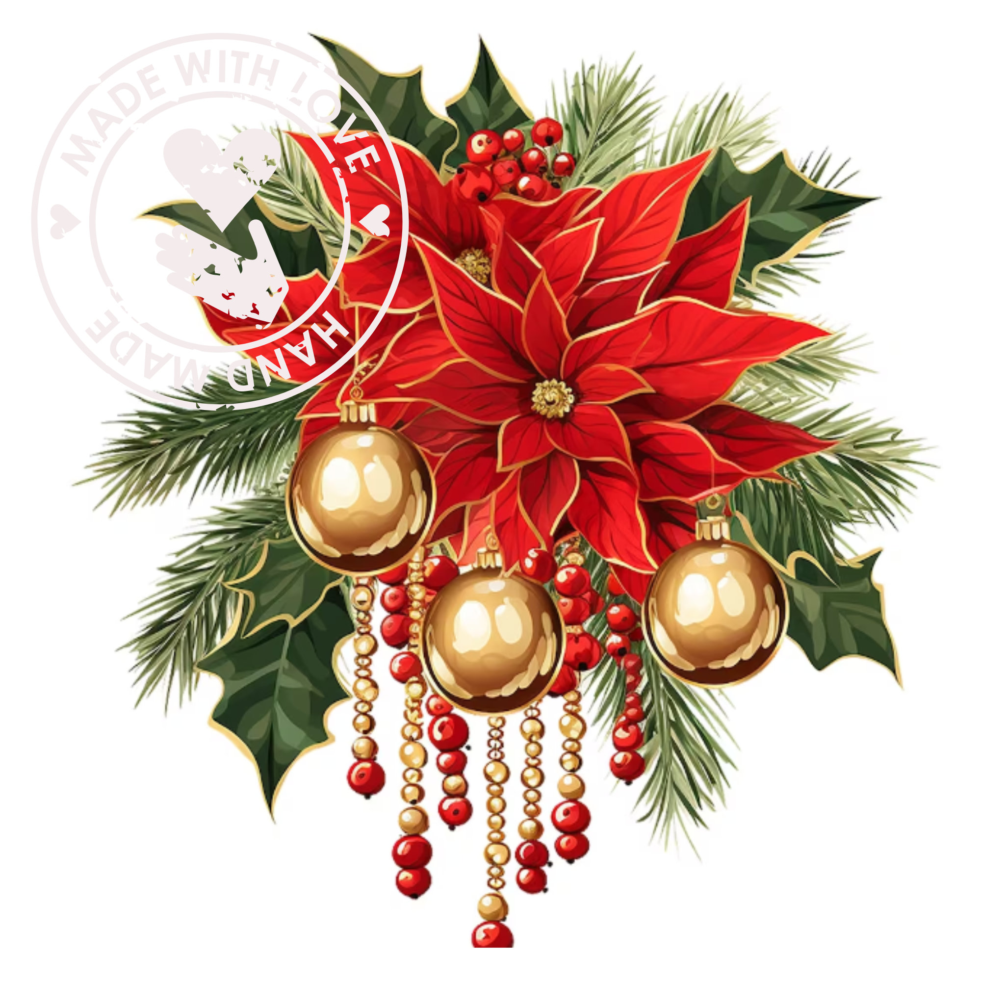Christmas Clipart, High Quality Jpgs, Digital Download - Card Making ...