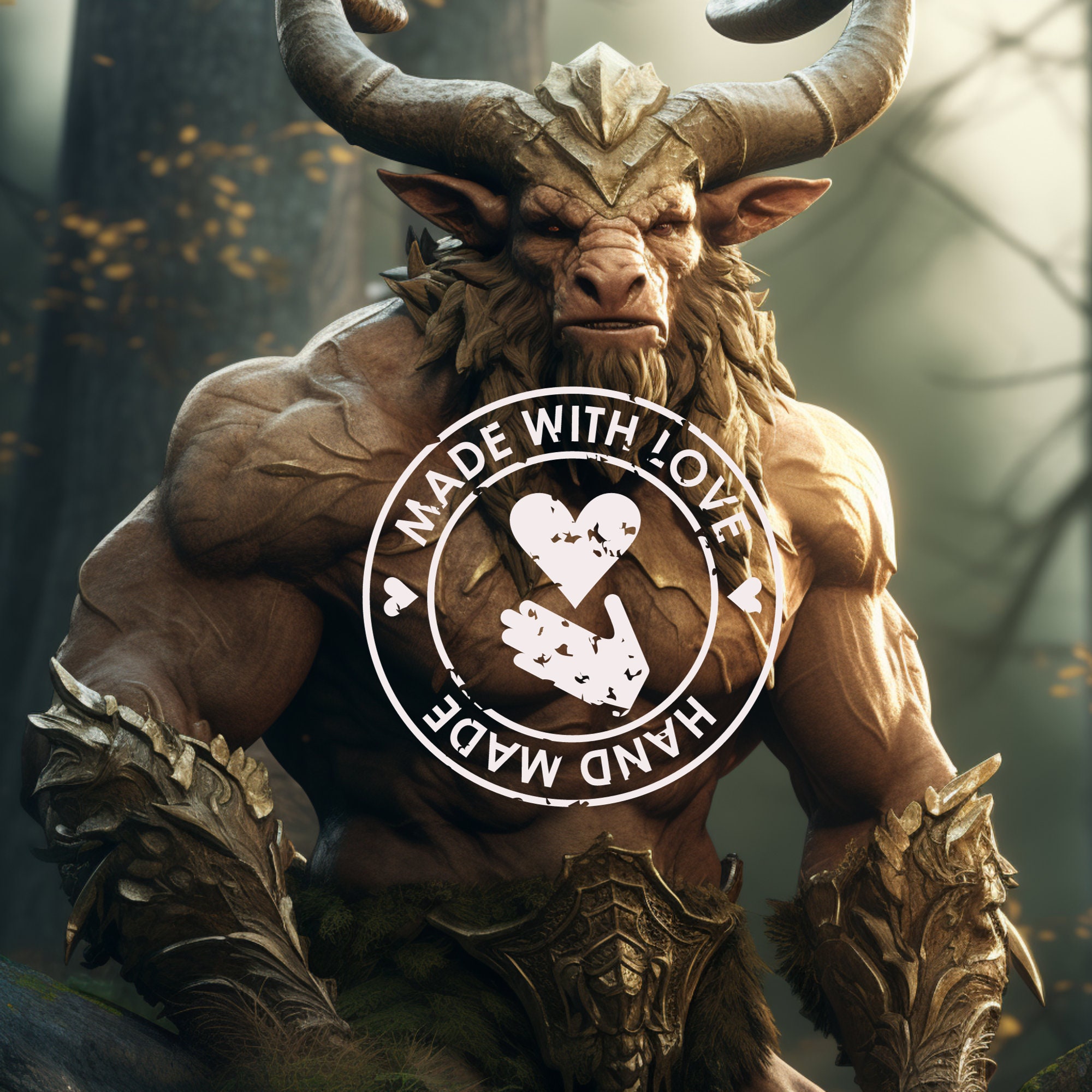 Minotaur, Mythological Character, Muscular Minotaur, Greek Mythology ...