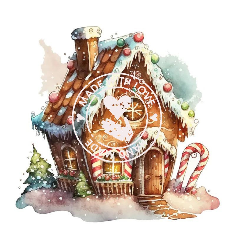 Gingerbread PNG, Christmas Clipart, Winter Clipart, Holiday Clipart ...