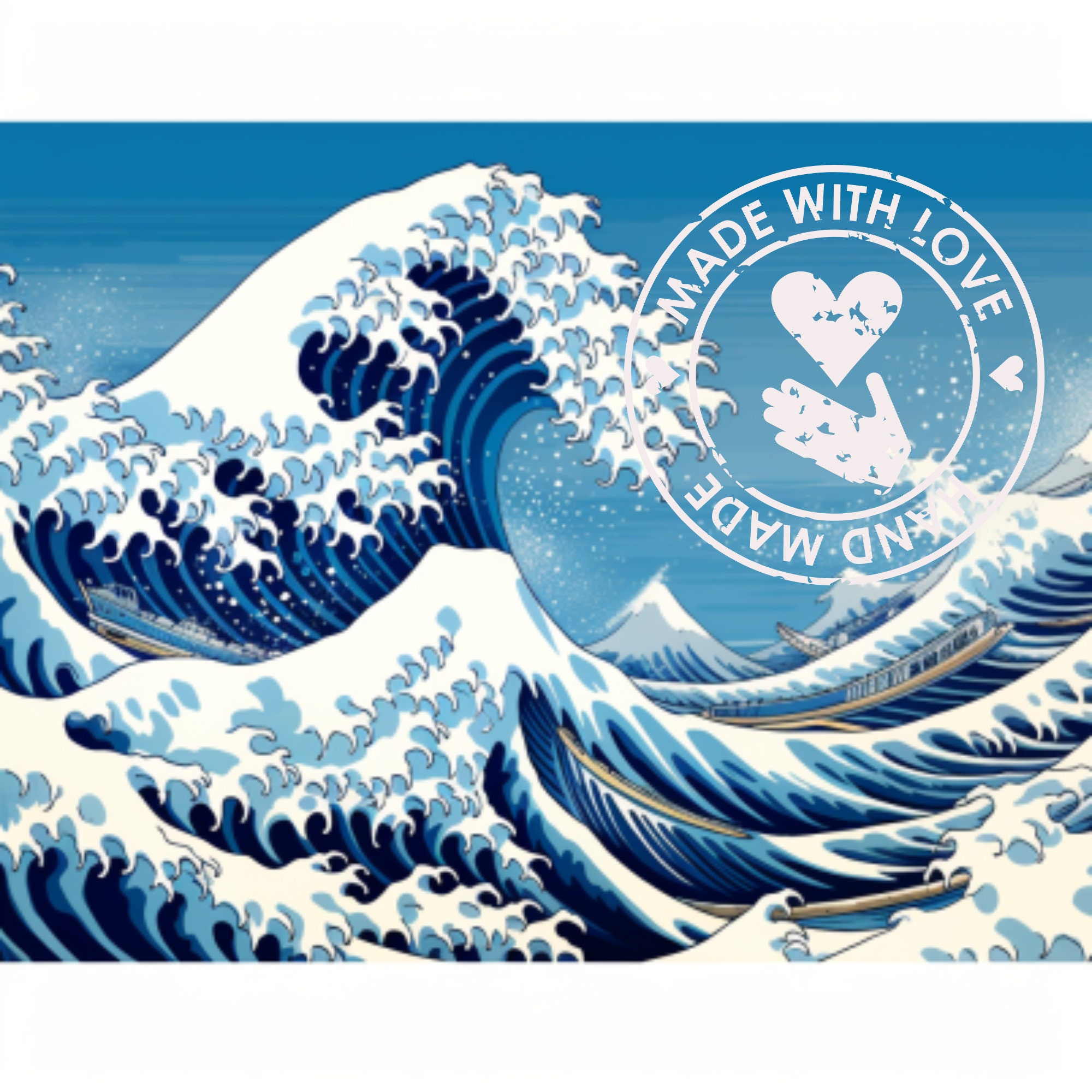 Artfull Great Wave off Kanagawa, Great Wave off Kanagawa Art , High 8k ...