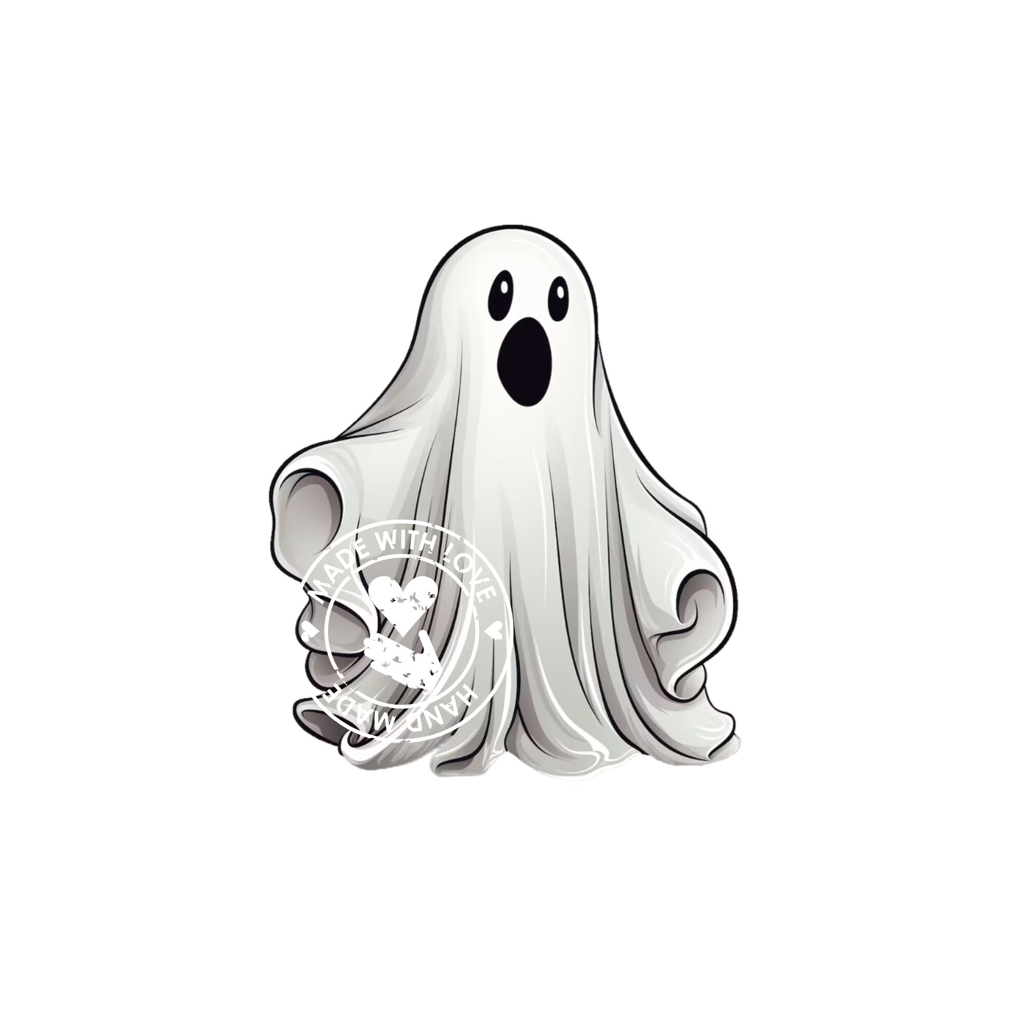 Halloween Clipart PNG, Ghost Clipart PNG, Ghost PNG, Commercial Use ...