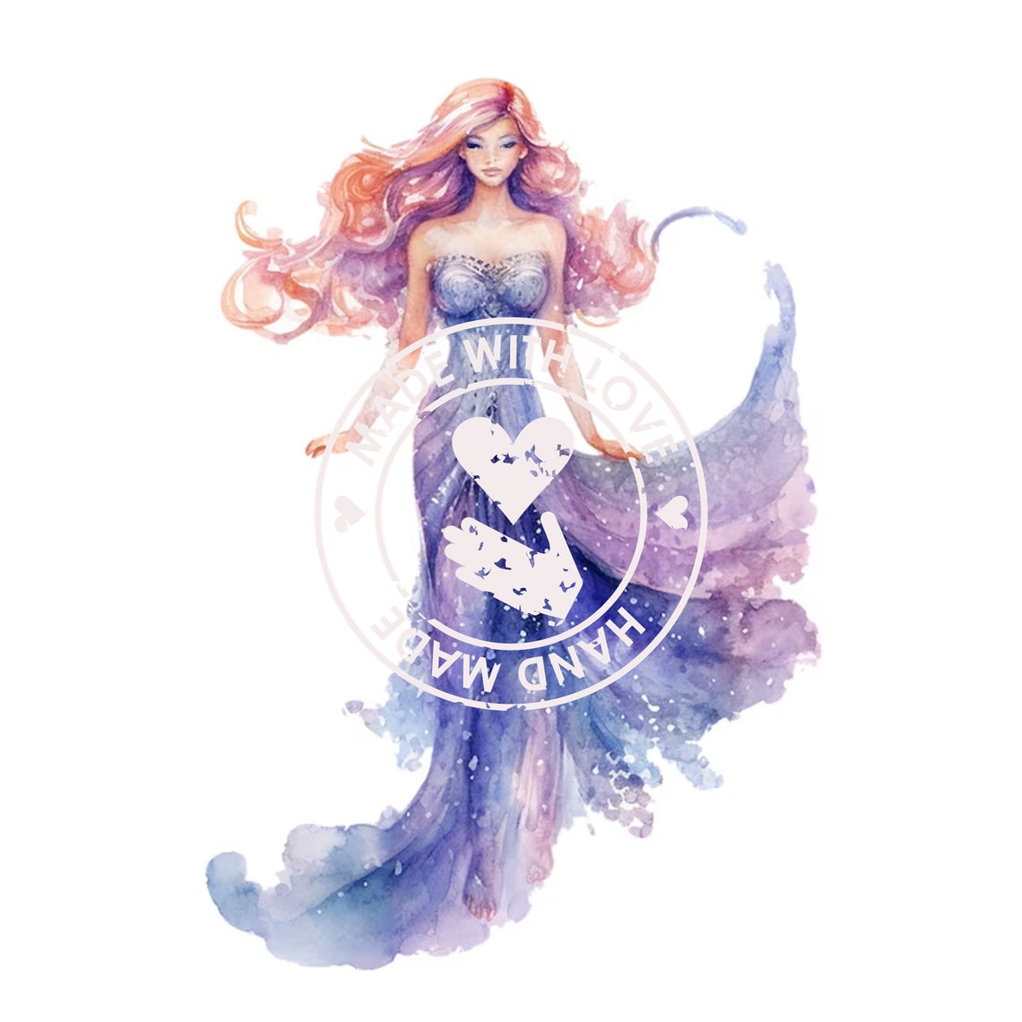 Mermaids Watercolor Clipart, Mermaid Png, Mermaid Clipart ,mermaid ...