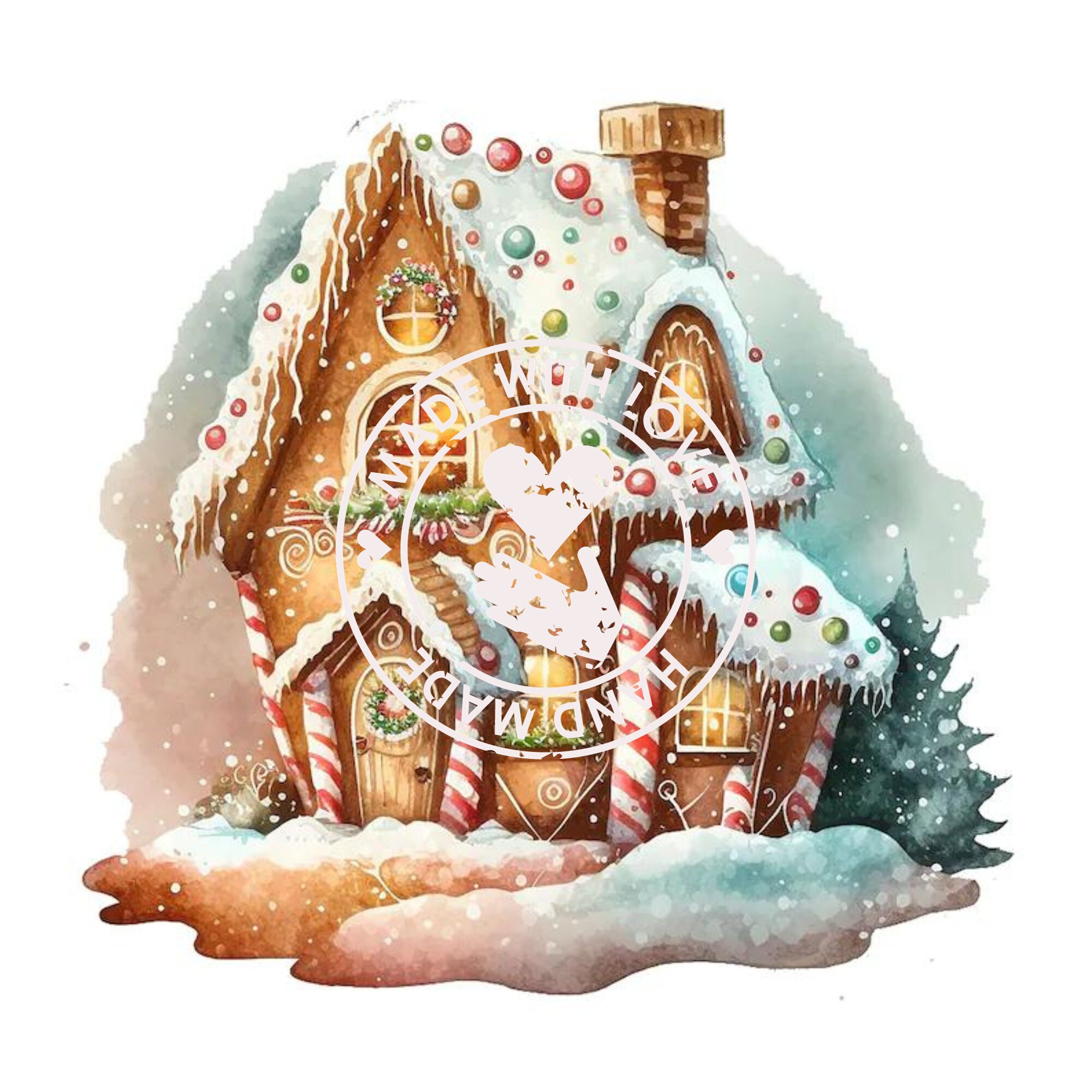 Gingerbread PNG, Christmas Clipart, Winter Clipart, Holiday Clipart ...
