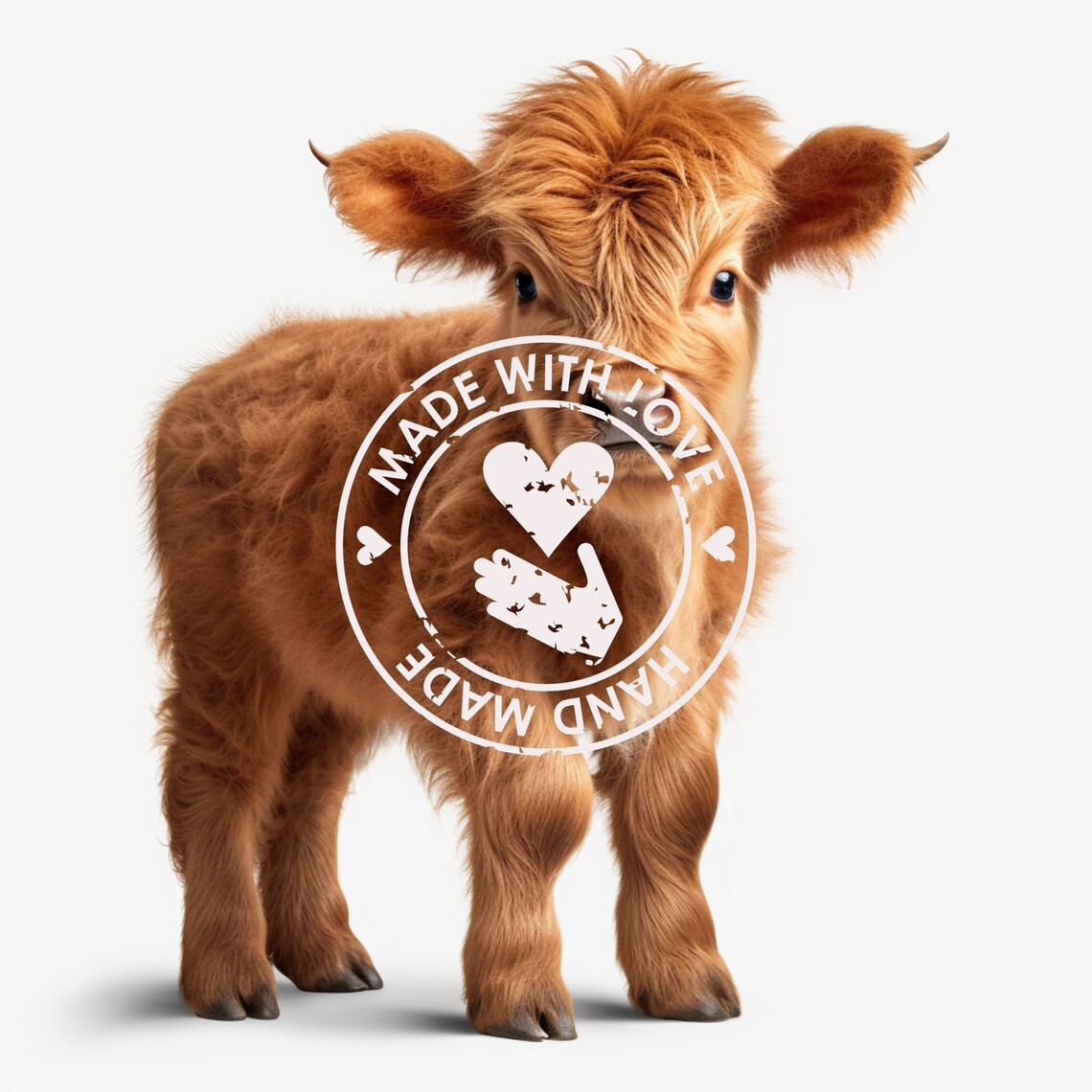 Highland Calf Bundle, Highland Cow Png, Highland Cow, Cow Png, Highland ...