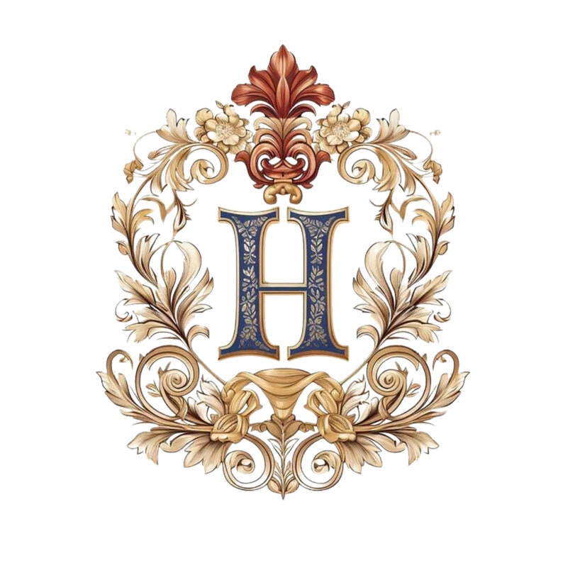 Letter H Crown Clipart ,PNG, Alphabet Initials ,clipart ,alphabet ...