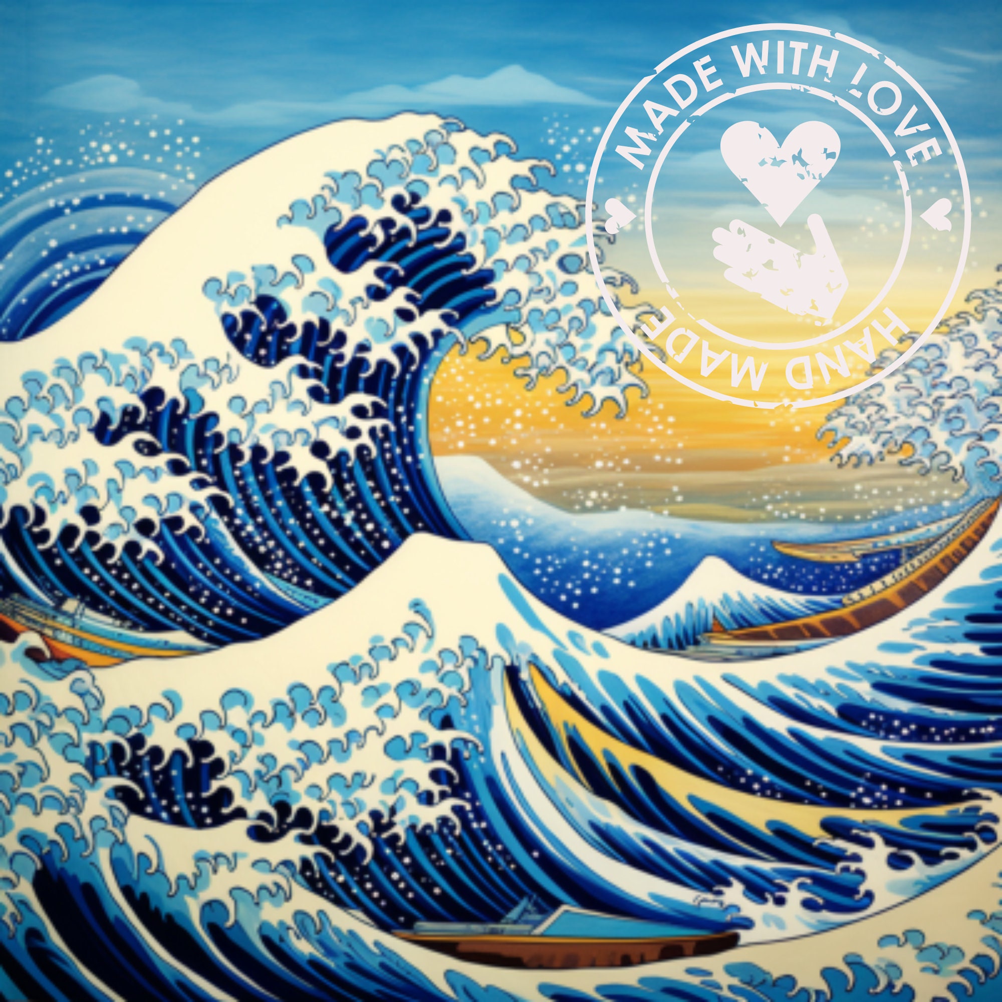 Artfull Great Wave off Kanagawa, Great Wave off Kanagawa Art , High 8k ...