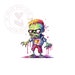 Zombie Clipart, Jpgs, Horror Zombie Clipart, Halloween Clipart ...