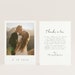 ANNA Instant Photo Thank You Card | Wedding Thank You Card | Instant ...