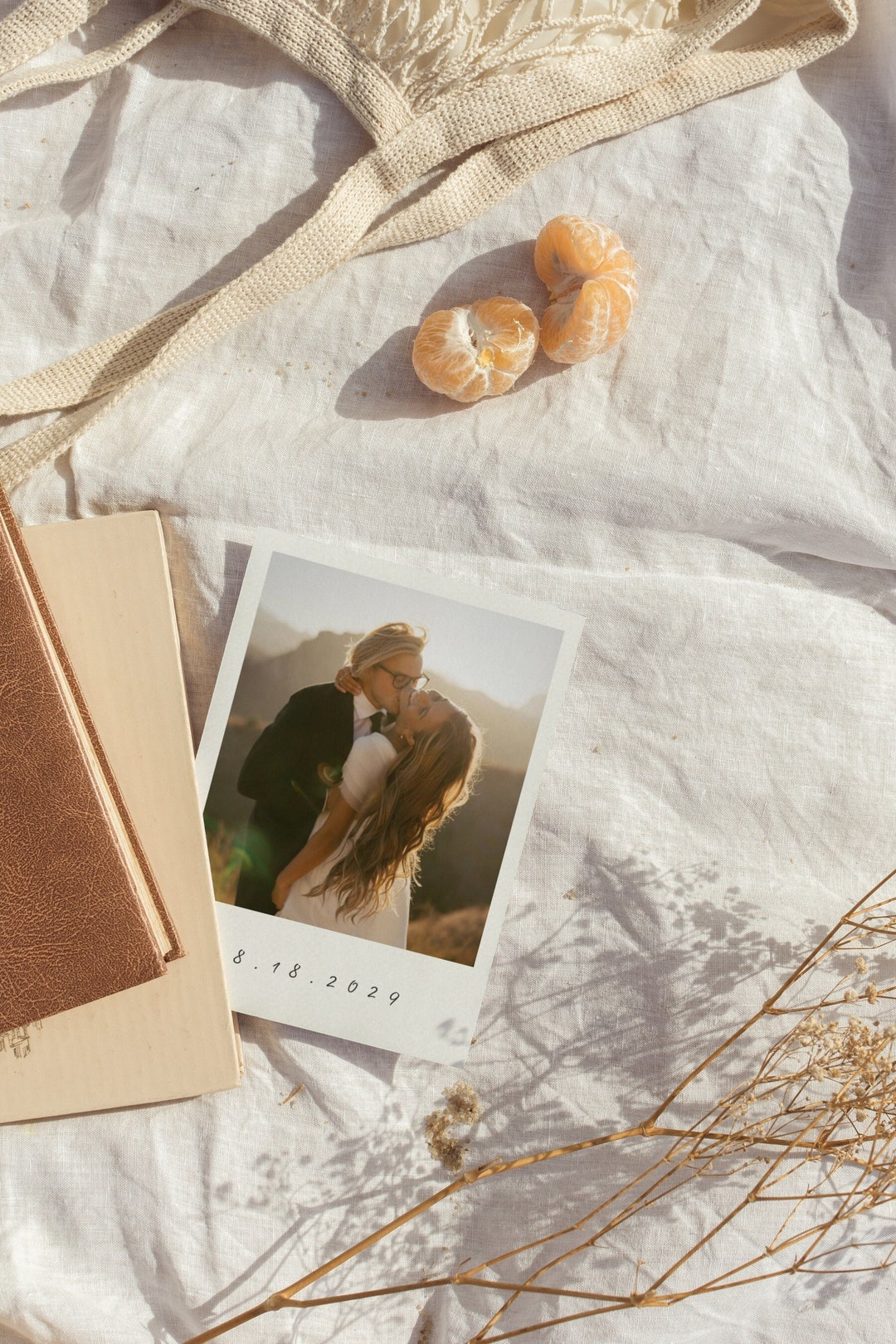 ANNA Instant Photo Thank You Card Wedding Thank You Card - Etsy