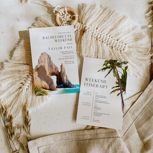 PAOLA Cabo Bachelorette Party Invitation Cabo Bachelorette - Etsy