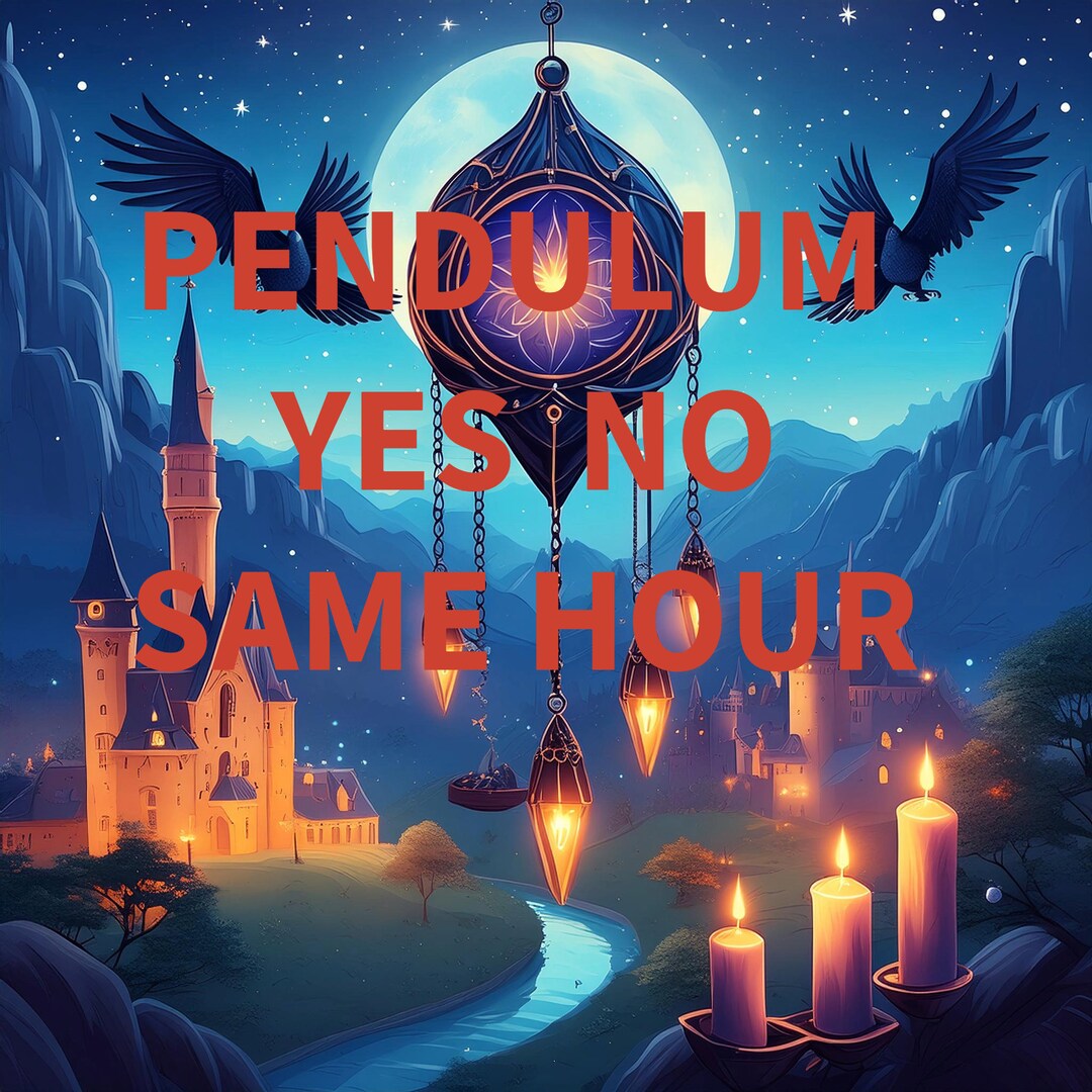 Same-hour Pendulum Yes or No Reading - Instant Answer - Mystical ...