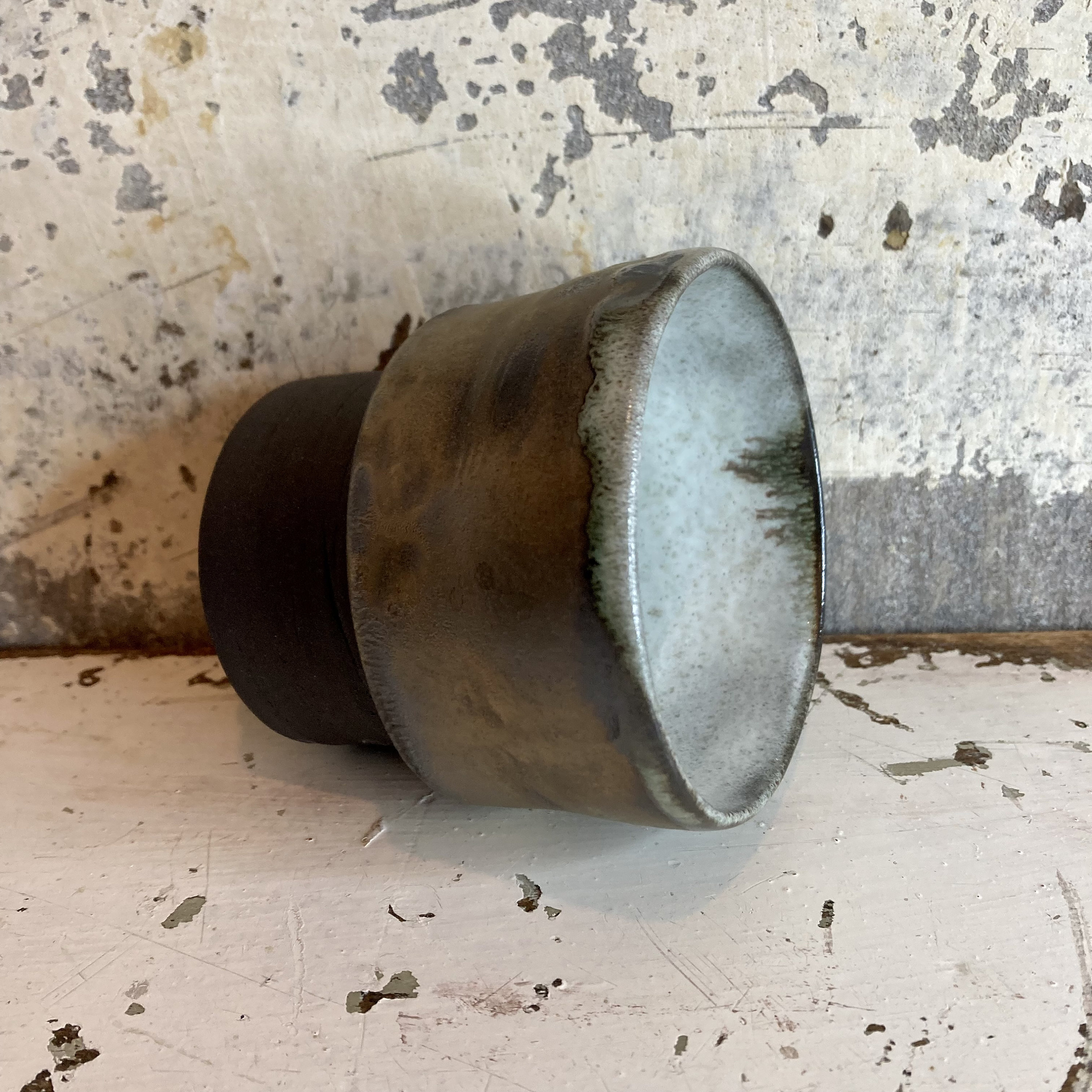 Black and Bronce Cup - Etsy