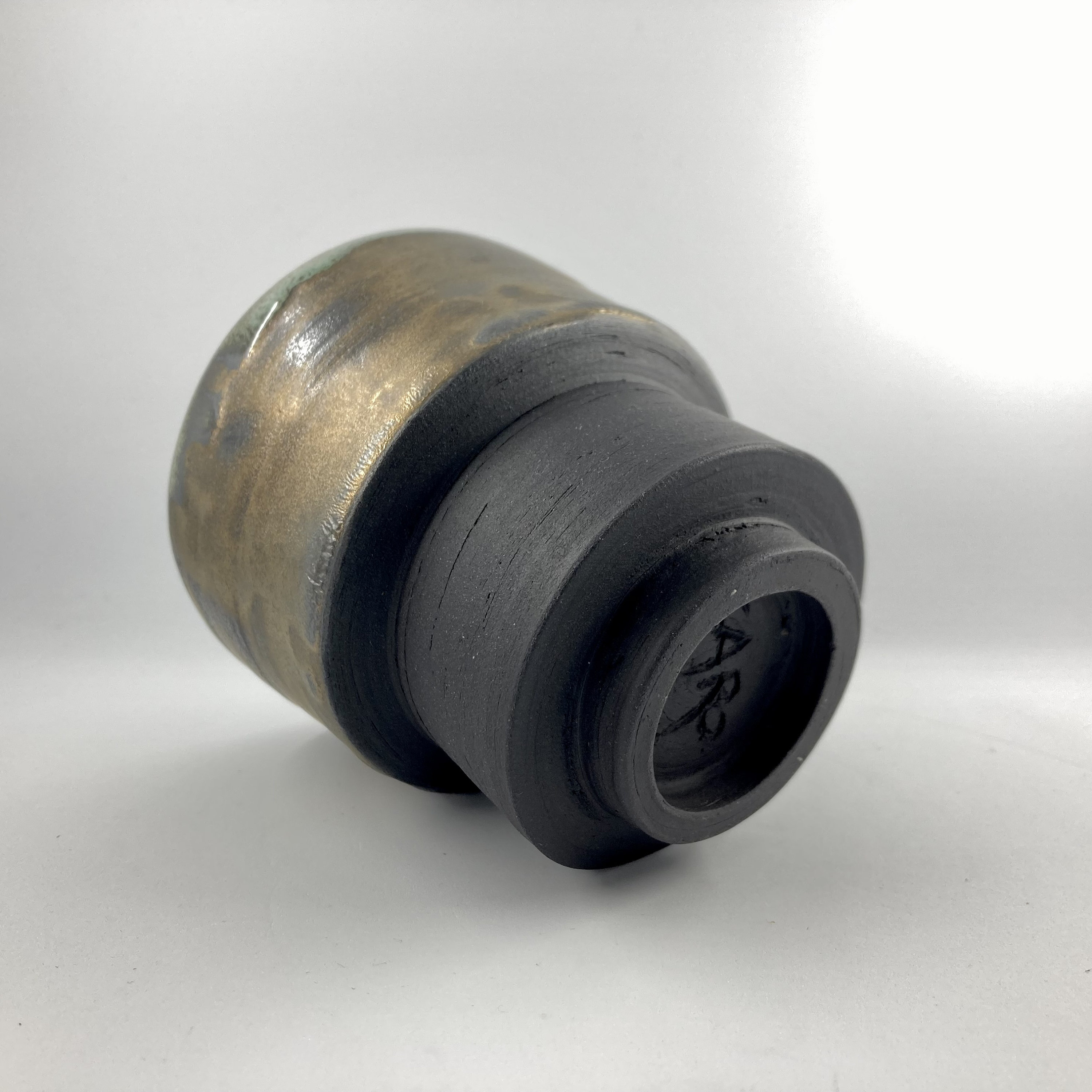 Black and Bronce Cup - Etsy