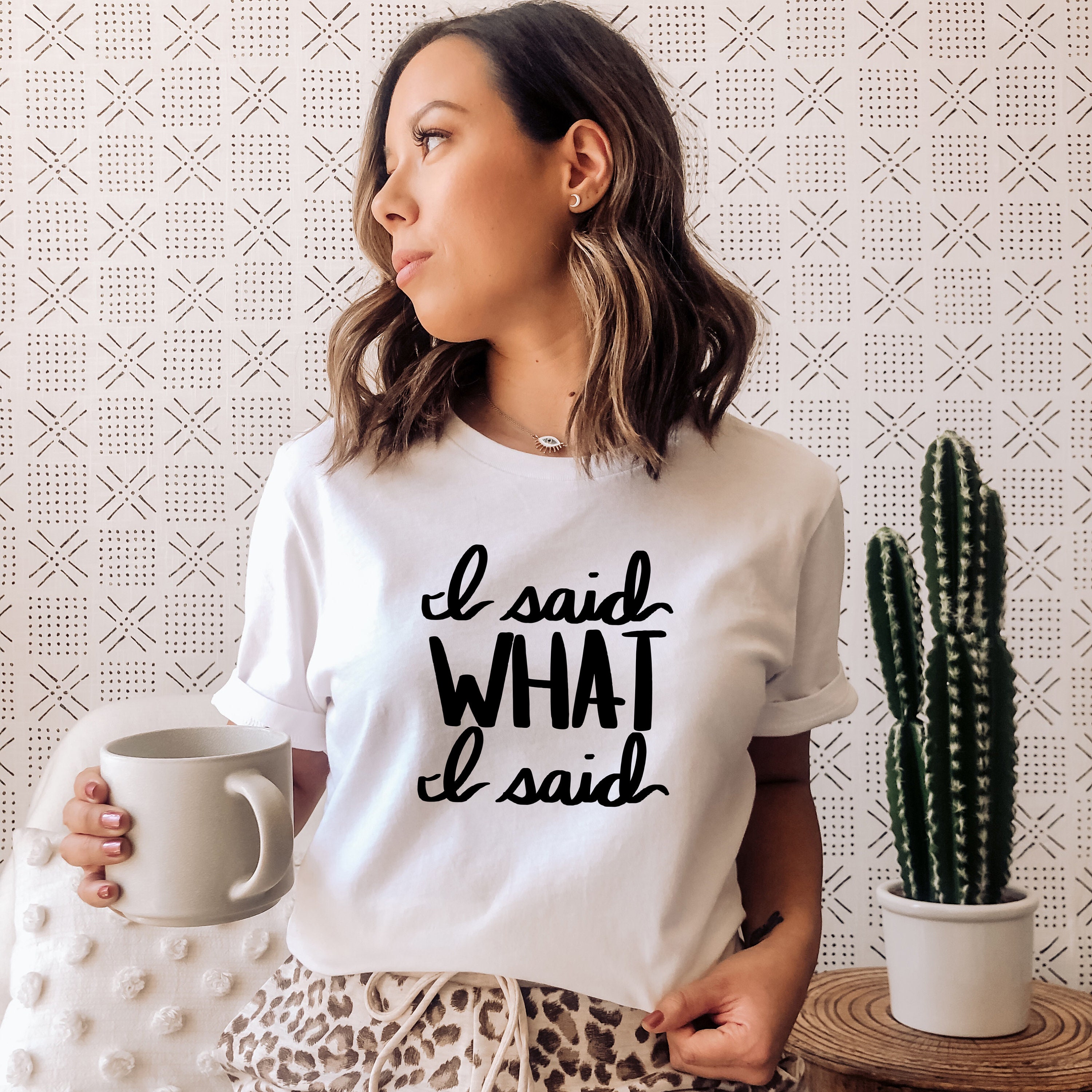 I Said What I Said Svg File Cricut, Tshirt Svg Designs, Tshirt Png ...