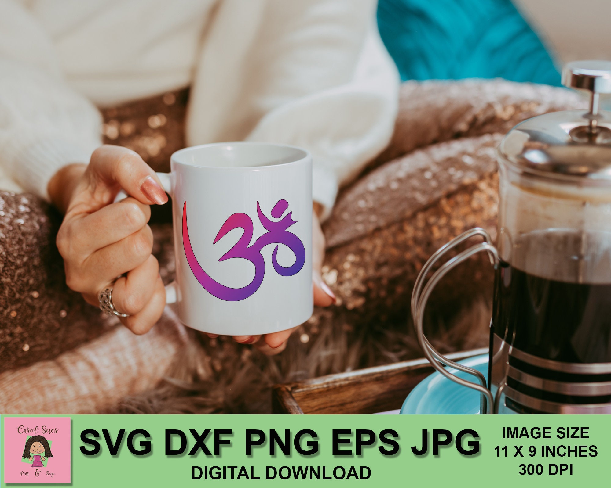 Om Symbol Svg File for Cricut Om Svg Sublimation Designs - Etsy