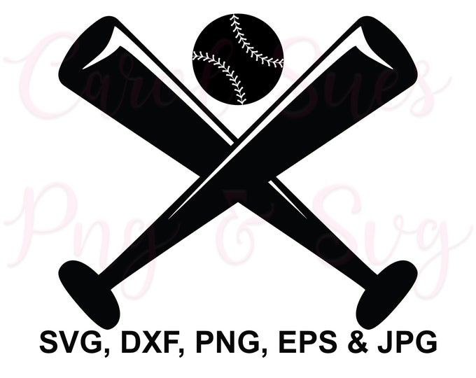 Baseball Bat Svg Files for Cricut, Sublimation Designs Digital ...