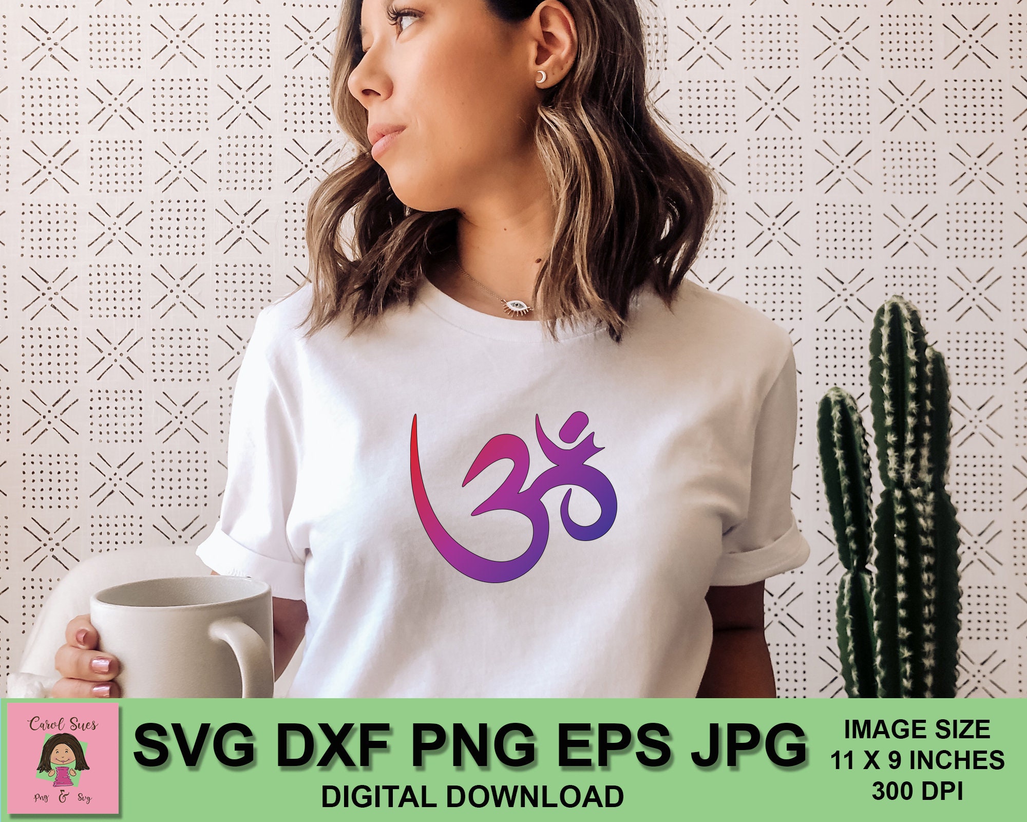 Om Symbol Svg File for Cricut Om Svg Sublimation Designs | Etsy Australia