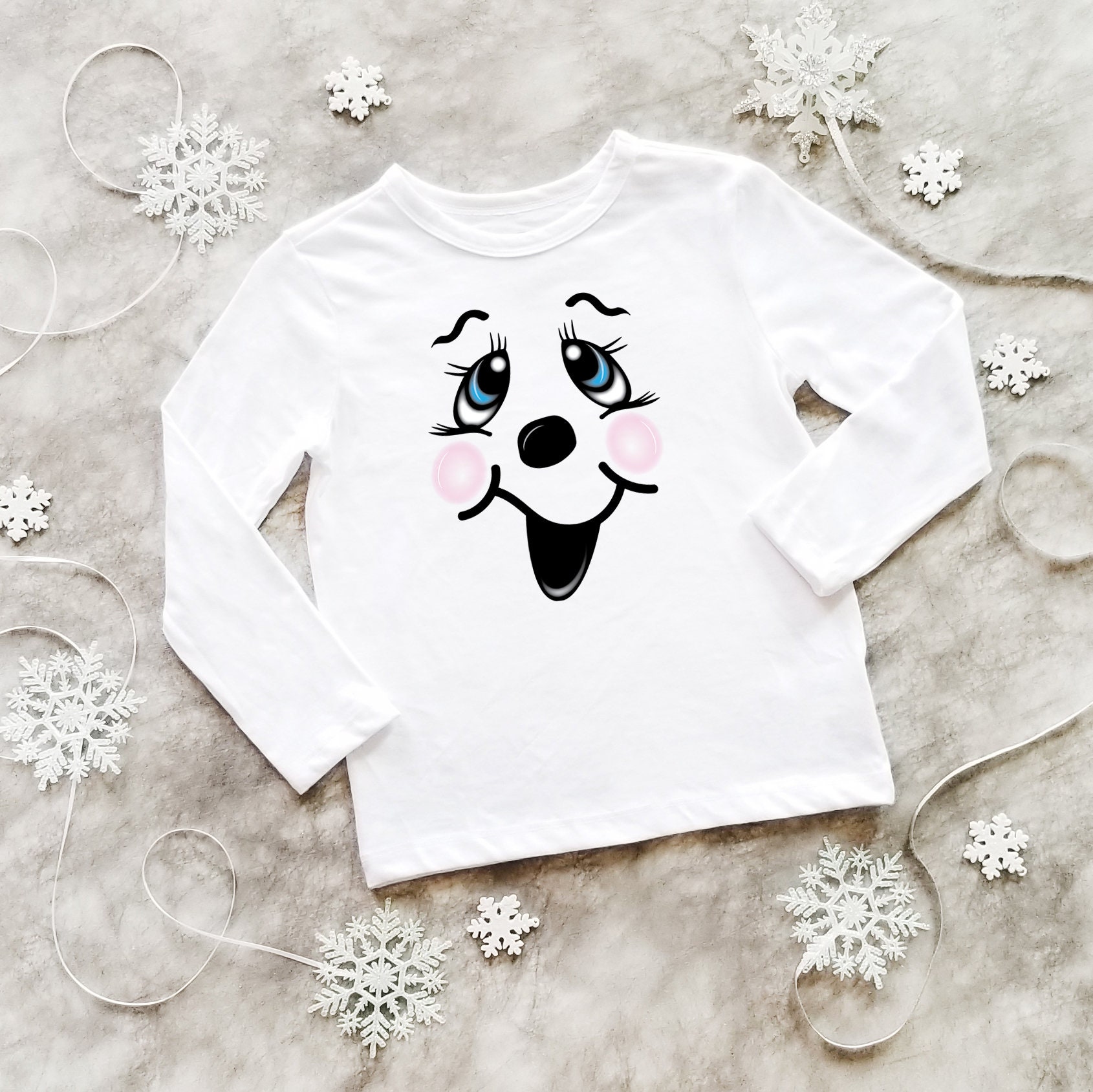 Snowman Face Png File Sublimation Designs Digital Downloads, Tshirt Png ...