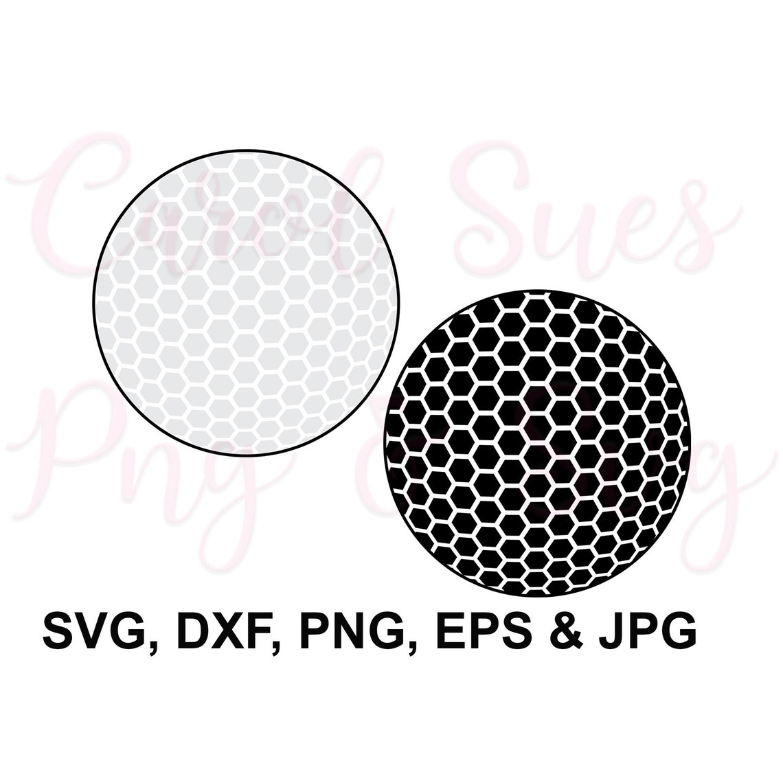 Golf Ball Svg Files for Cricut Golf Png Sublimation Designs | Etsy Canada